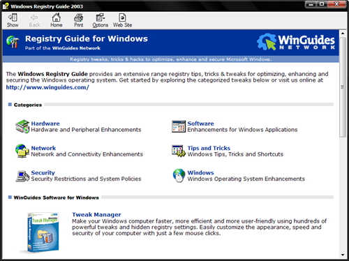 The complete guide to Windows Registry in an easy searchable format